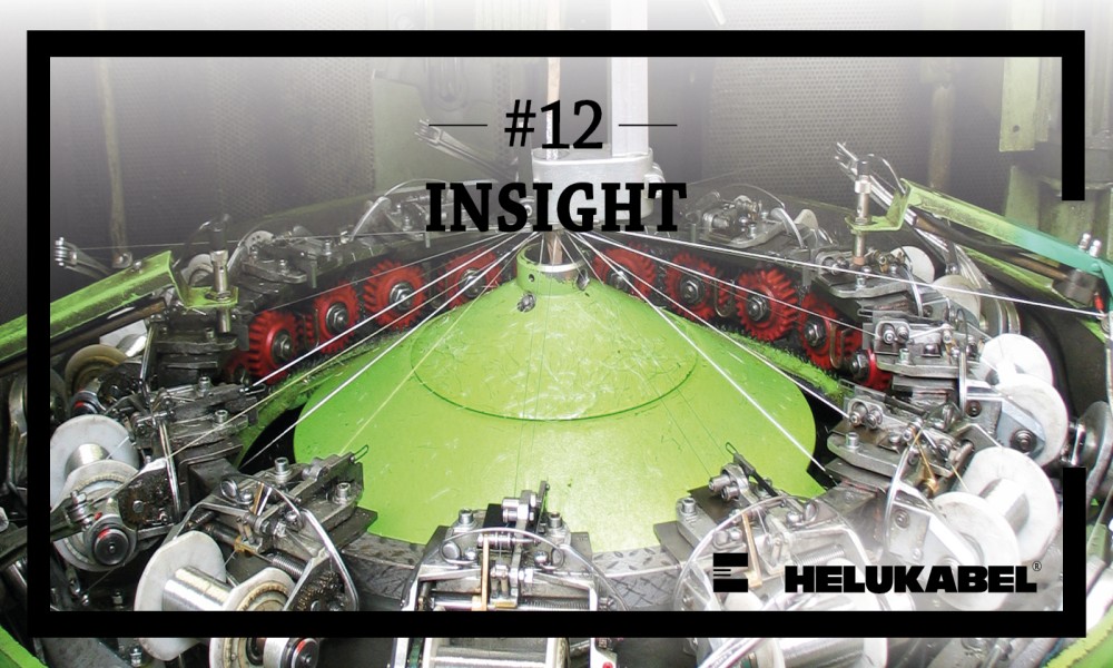 How Cables Are Made - Step 5: Braiding